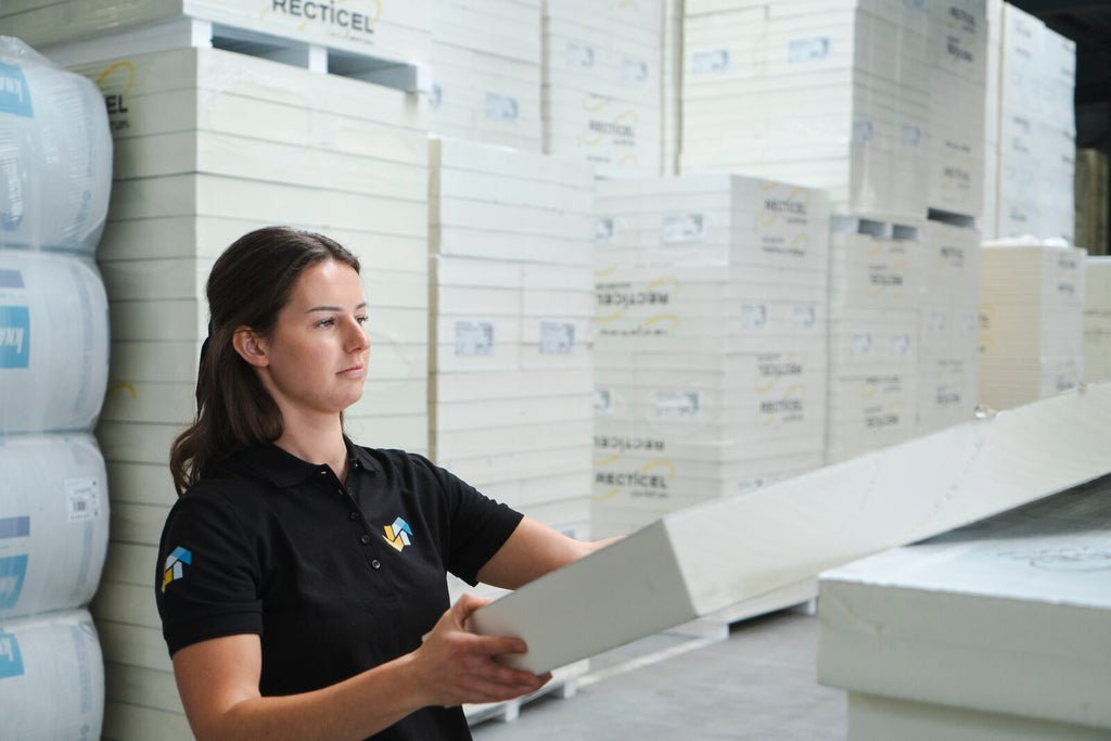 Plaat Recticel PIR (1200x600x30mm - Rd 1.35 - 0.72m²) – Isolatie Online